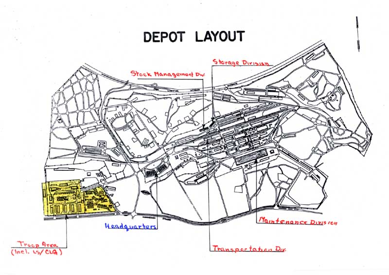 USAREUR Installation Maps - USAGDK early 1960s